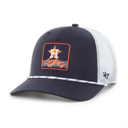 '47 Houston Astros Scratch Adjustable Trucker Hat - Navy