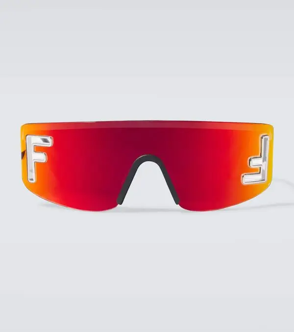 Fendi Ff Shield Sunglasses - Multicoloured