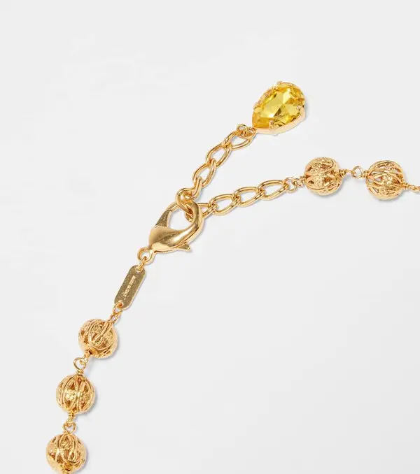 Dolce & Gabbana Taormina Embellished Pendant Necklace