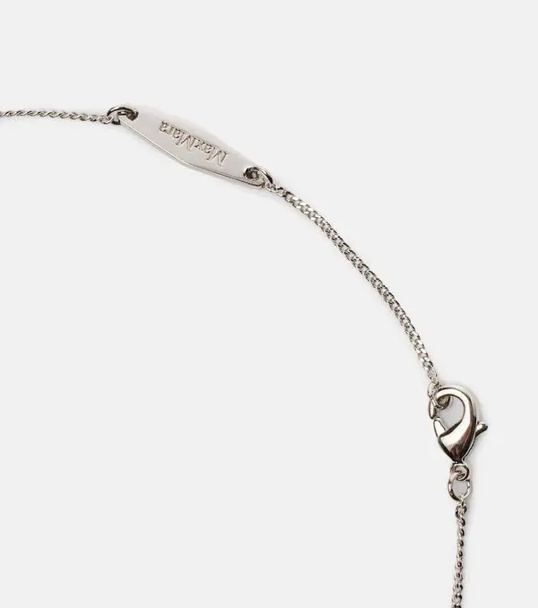 Max Mara Embellished Pendant Necklace