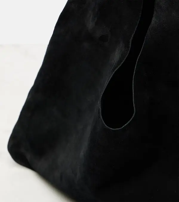 THE ROW Bindle Small Suede Tote Bag