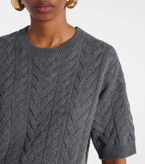 Max Mara Dominus Wool Top - Grey