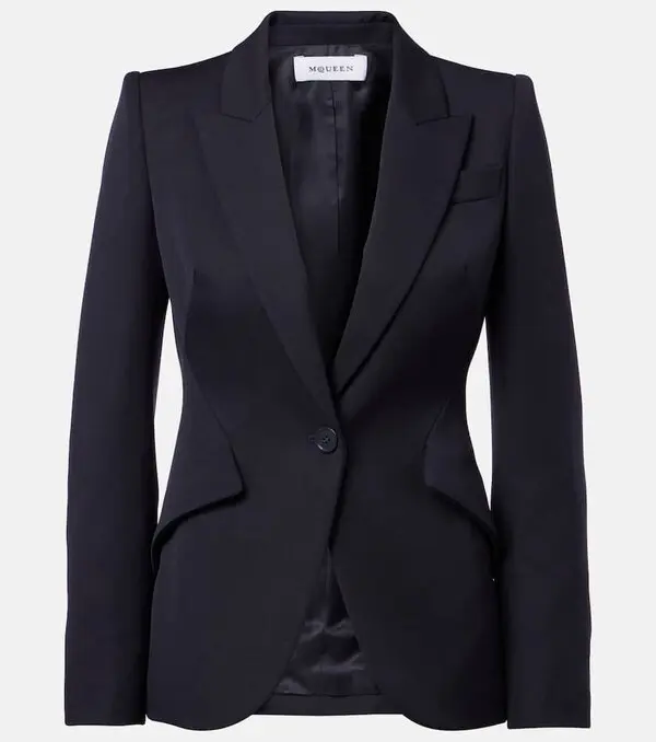 Alexander McQueen Tailored Wool Blazer