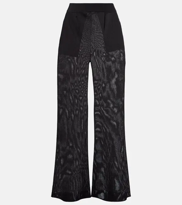 Max Mara Gordon Wide-leg Pants - Black