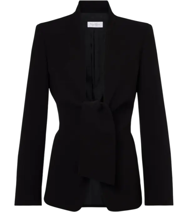 Max Mara Ghiotto Cady Blazer - Black