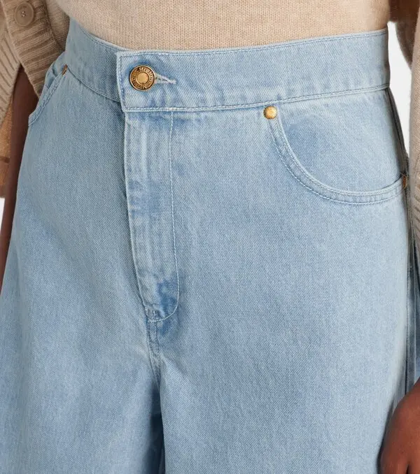 Max Mara Affari High-rise Wide-leg Jeans