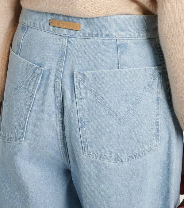 Max Mara Affari High-rise Wide-leg Jeans