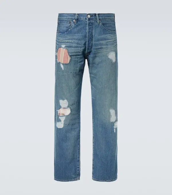 Junya Watanabe X Levi's® Patchwork Jeans - Blue