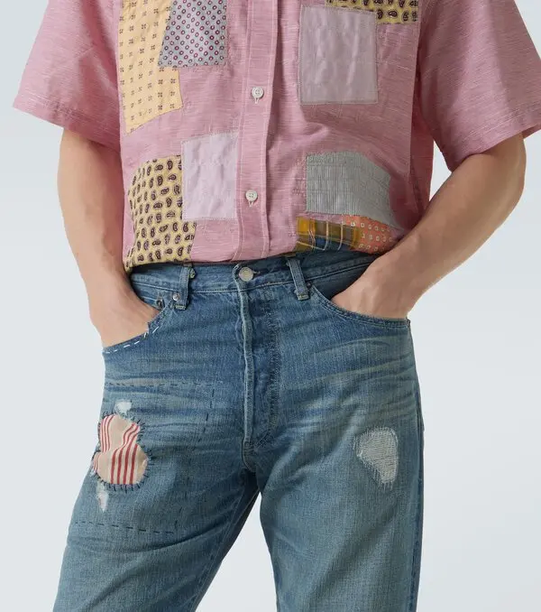 Junya Watanabe X Levi's® Patchwork Straight Jeans