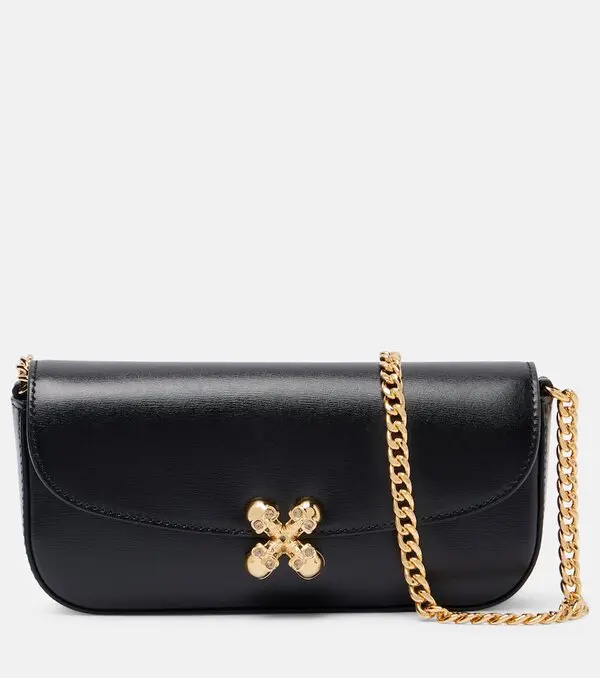 Alexander McQueen Skull Flower Small Shoulder Bag