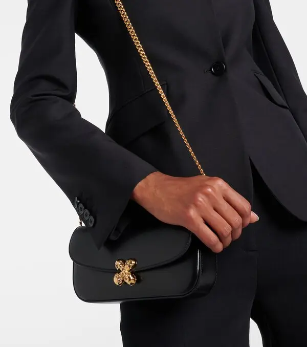 Alexander McQueen Skull Flower Small Shoulder Bag