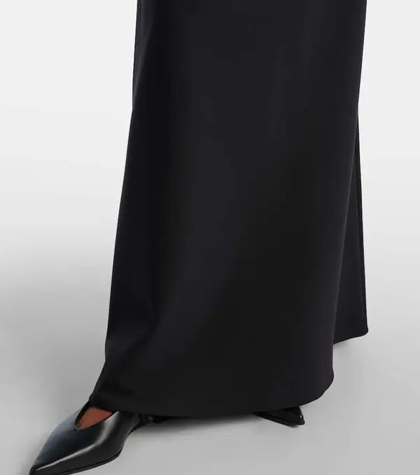 Max Mara Vernice Jersey Maxi Skirt