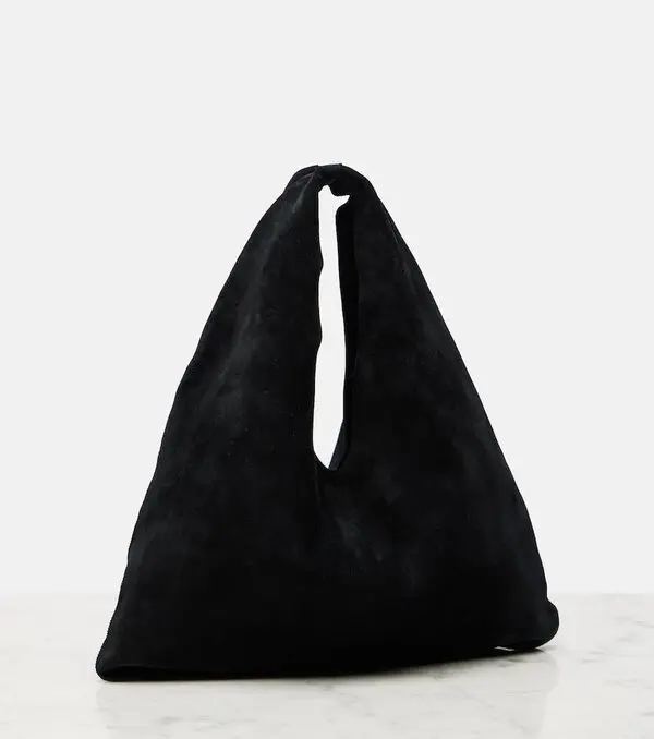 THE ROW Bindle Small Suede Tote Bag