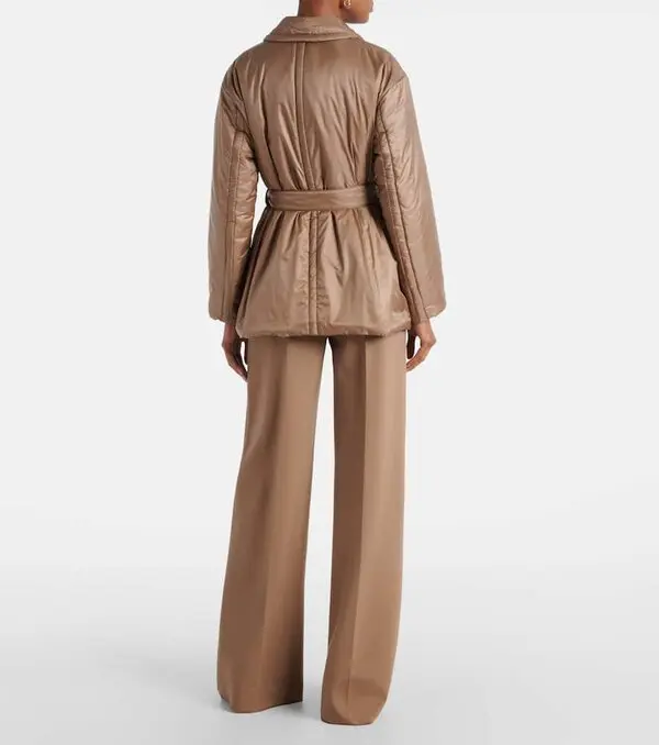 Max Mara The Cube Calla Padded Canvas Jacket