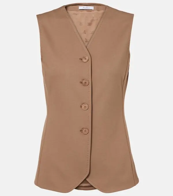 Max Mara Fornovo Jersey Vest