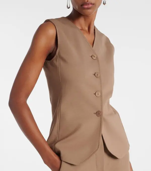 Max Mara Fornovo Jersey Vest