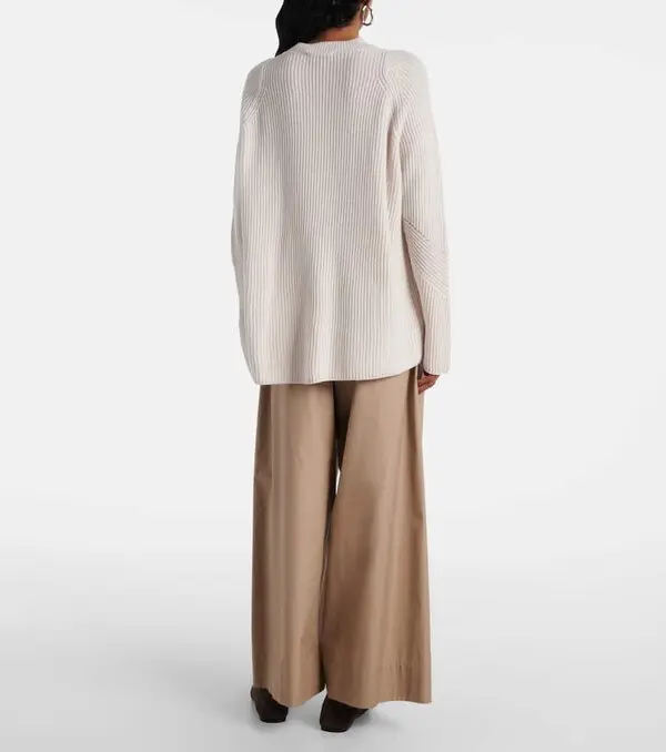 Max Mara Molveno Ribbed-knit Wool Sweater