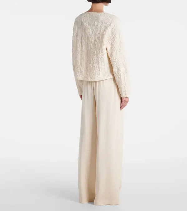 Max Mara Pepaia Cotton-blend Jersey Top