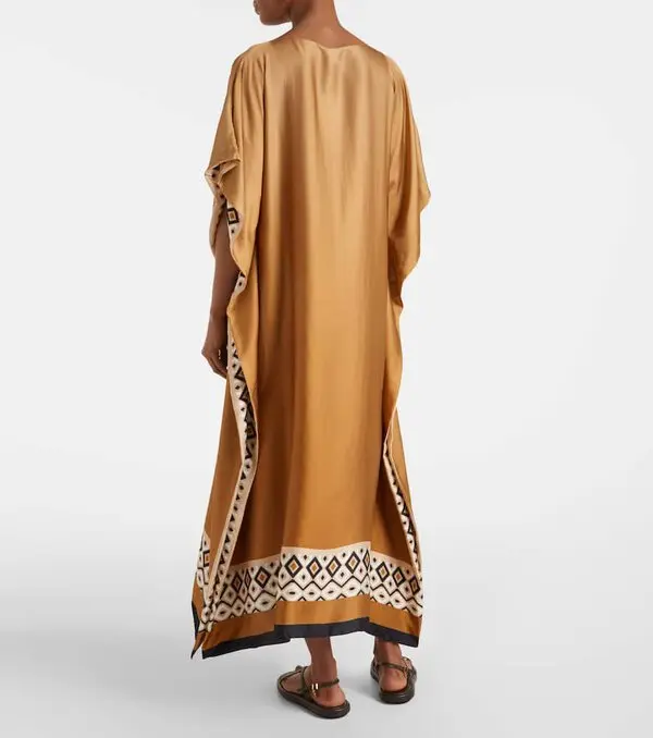 Max Mara Belli Satin Kaftan