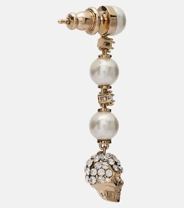 Alexander McQueen Crystal-embellished Drop Earrings
