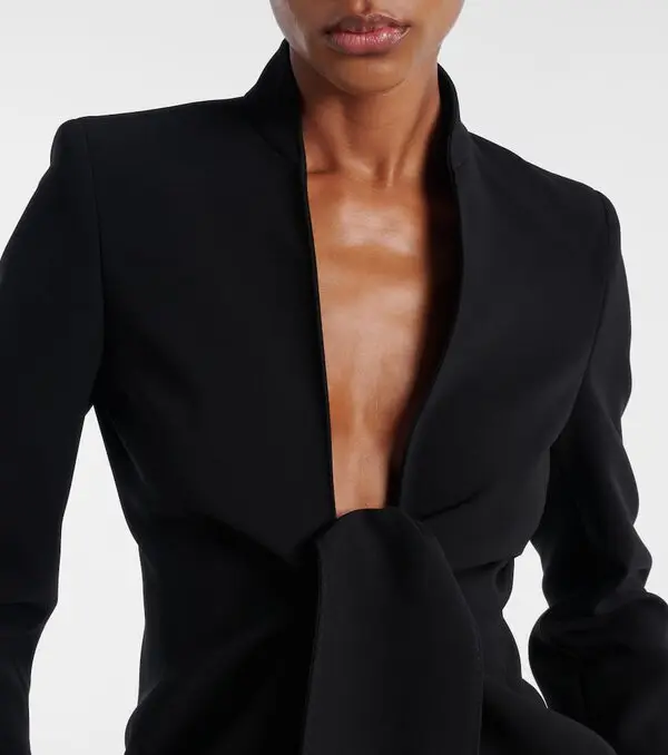 Max Mara Ghiotto Cady Blazer - Black