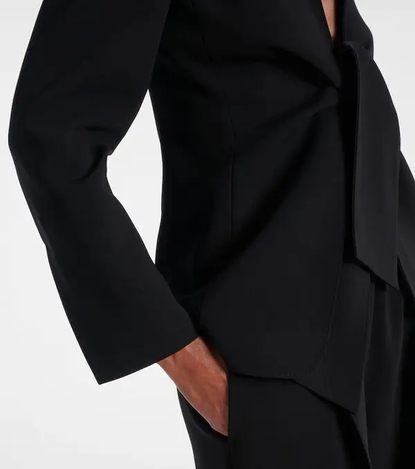 Max Mara Ghiotto Cady Blazer - Black