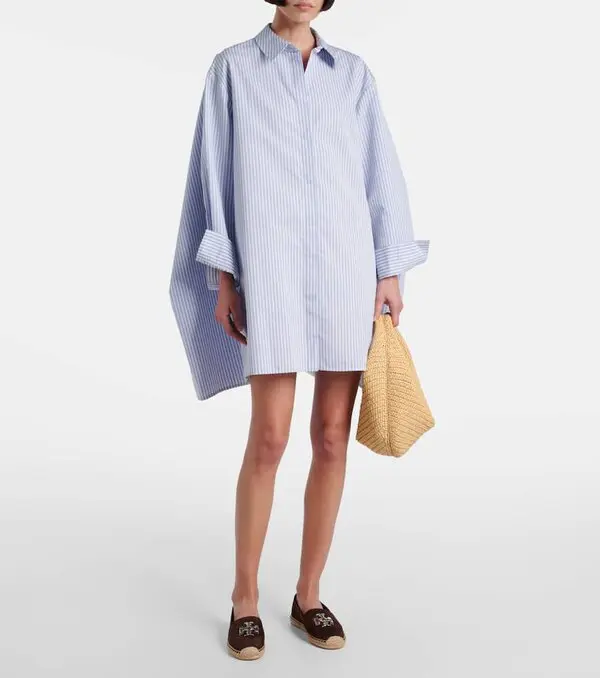 Tory Burch Double T Suede Espadrilles