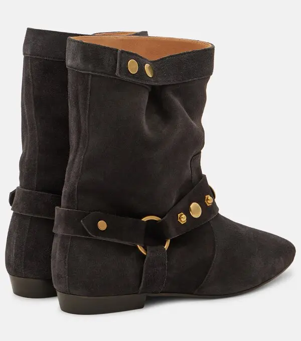 Isabel Marant Étoile Stania Suede Ankle Boots