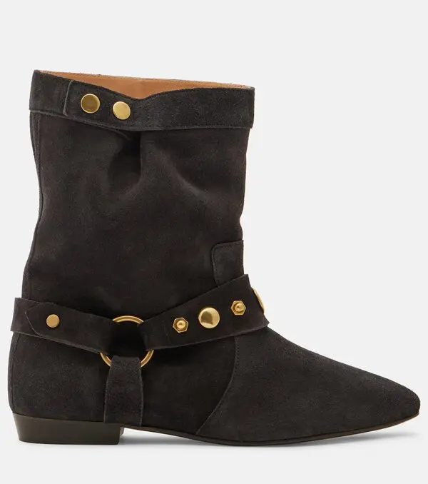 Isabel Marant Étoile Stania Suede Ankle Boots
