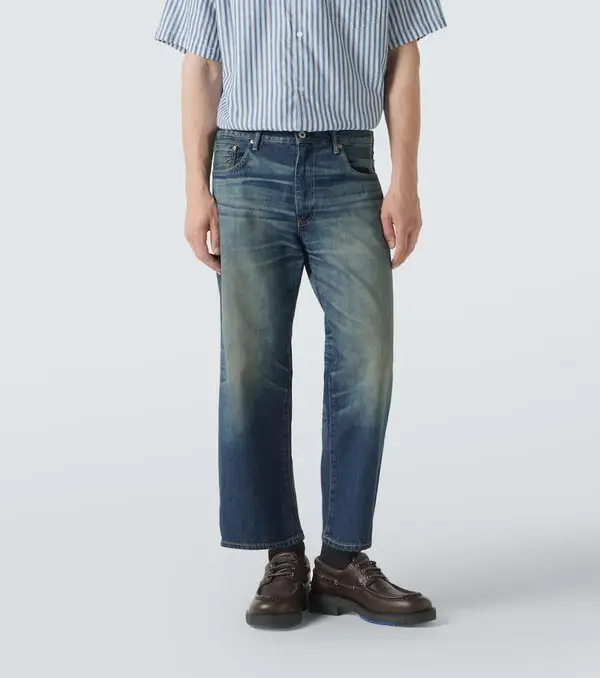 Junya Watanabe Faded Straight Leg Jeans