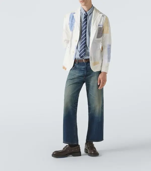 Junya Watanabe Faded Straight Leg Jeans