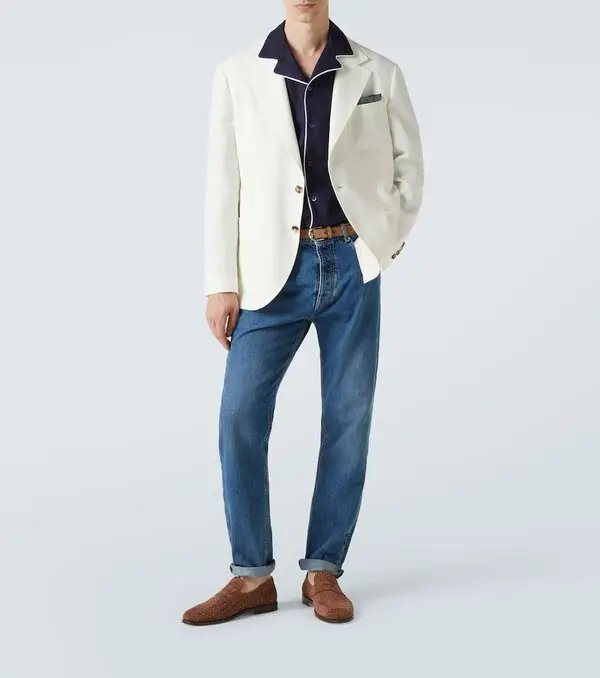 Brunello Cucinelli Cotton Pajama Shirt