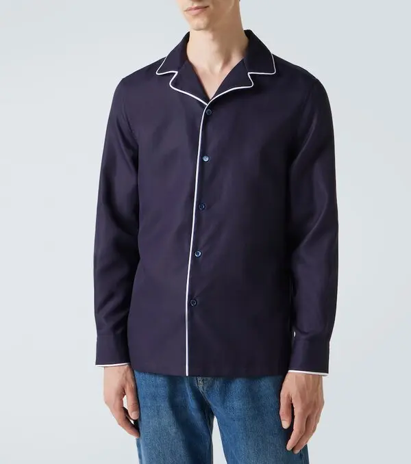 Brunello Cucinelli Cotton Pajama Shirt