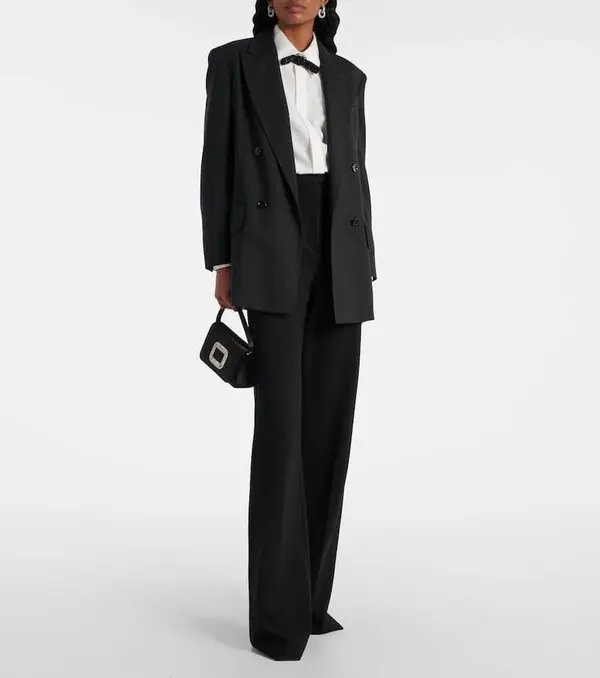 Max Mara Cotton And Silk Poplin Shirt - White