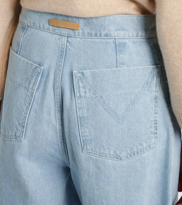 Max Mara Affari High-rise Wide-leg Jeans