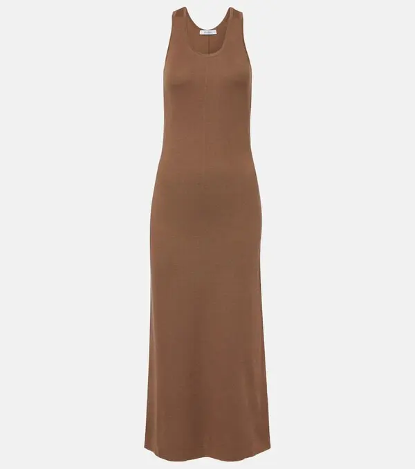 Max Mara Aceri Virgin Wool Midi Dress