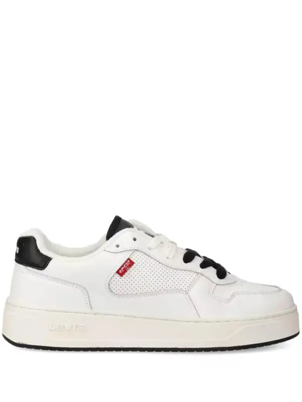 LEVI'S Glide Perforated Leather Low-top Sneakers