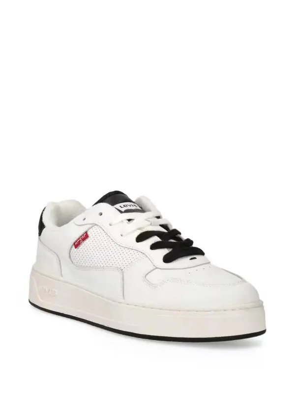 LEVI'S Glide Perforated Leather Low-top Sneakers