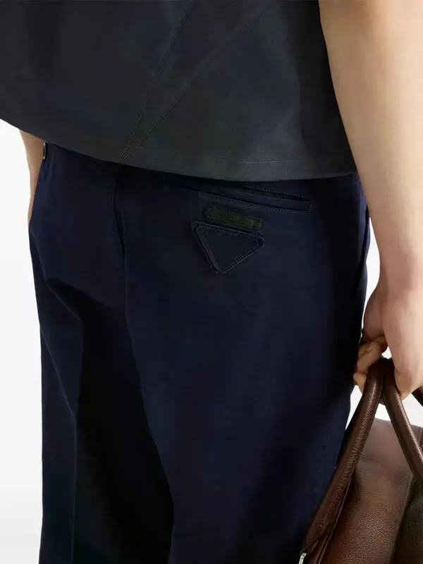 Prada Cotton Chinos - Blue