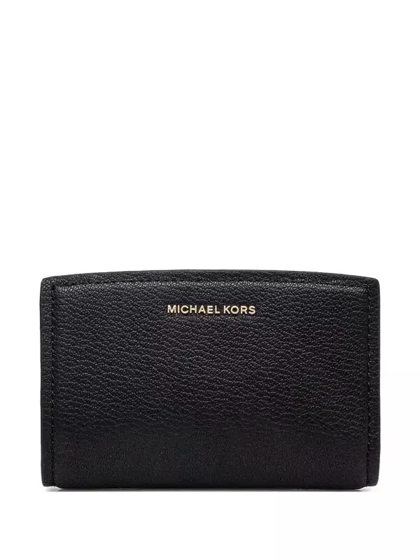 Michael Kors Textured Leather Wallet - Black