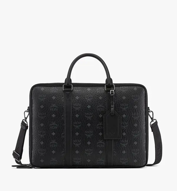 Mcm Klassik Visetos Briefcase - Black