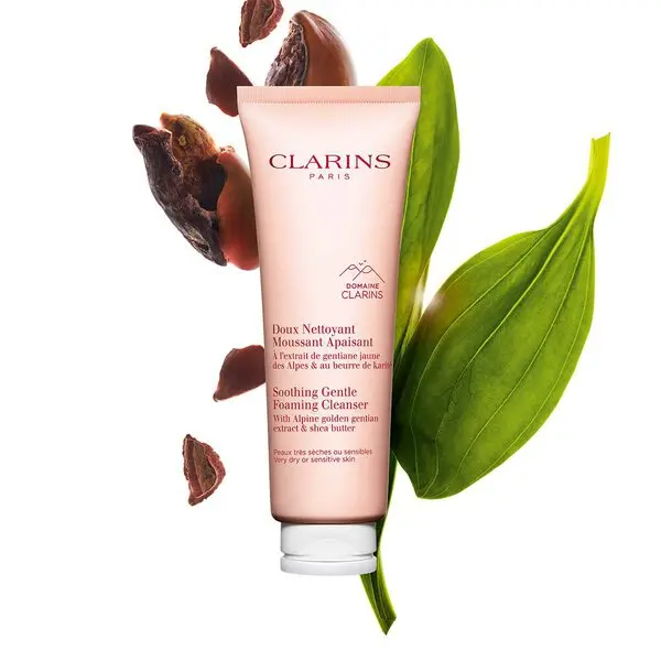 Clarins Soothing Gentle Foaming Face Cleanser For Dry Skin - One-color