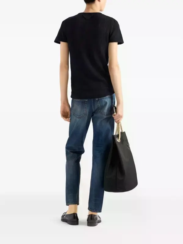 Prada Knitted Cashmere T-shirt
