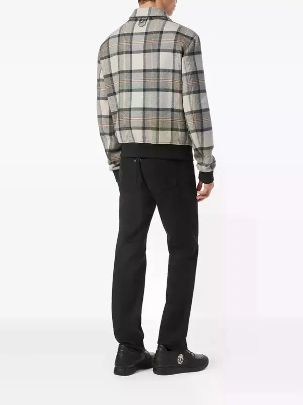 BILLIONAIRE Check-pattern Jacket