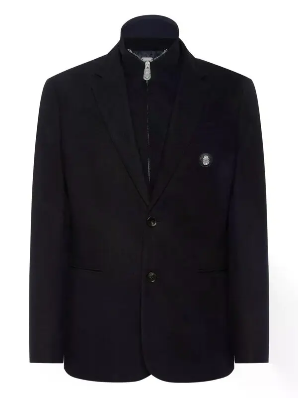 BILLIONAIRE Logo-patch Blazer