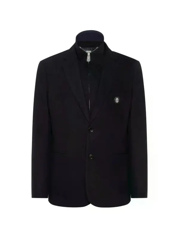 BILLIONAIRE Logo-patch Blazer