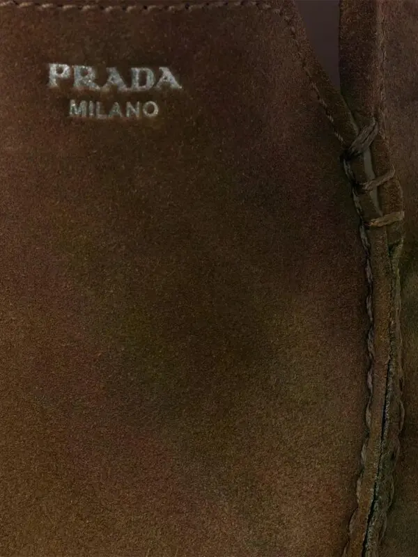 Prada Suede Loafers