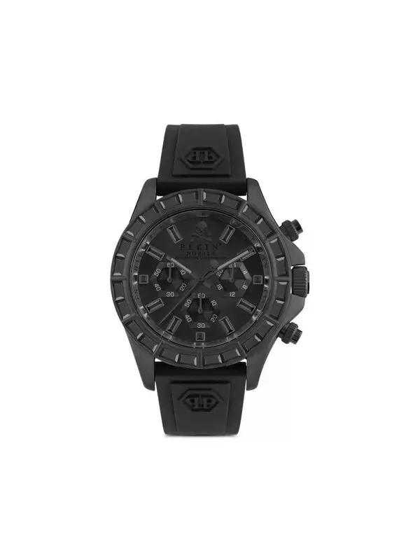 Philipp Plein Nobile Racing 43mm Chronograph Watch - Black