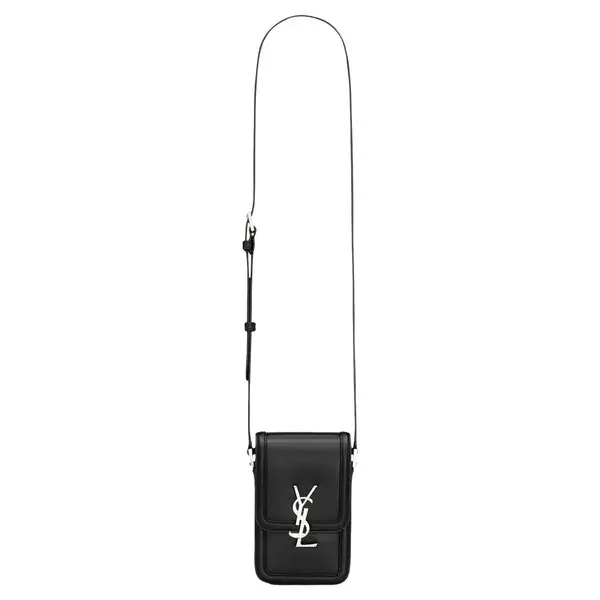 Saint Laurent Solferino Purse Case - Black
