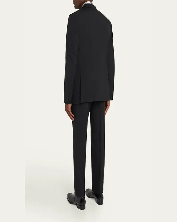 TOM FORD Wool Peak Lapel Two-piece Suit